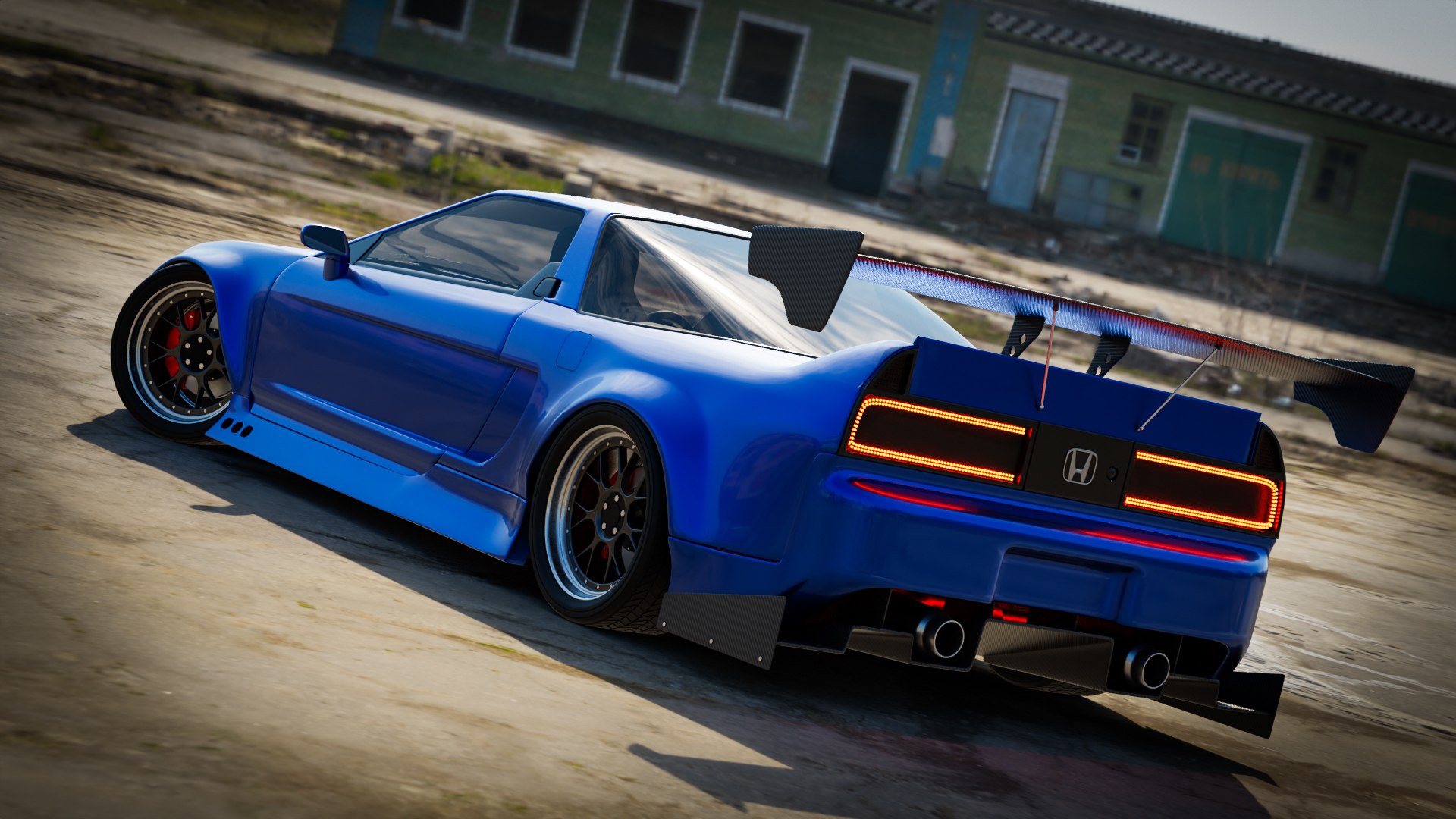 Honda NSX Modified 3D - TurboSquid 2035727