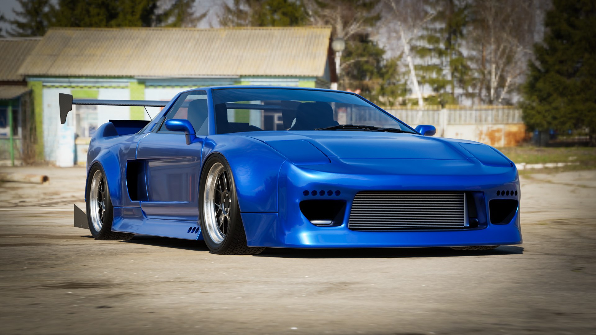 Honda NSX Modified 3D - TurboSquid 2035727