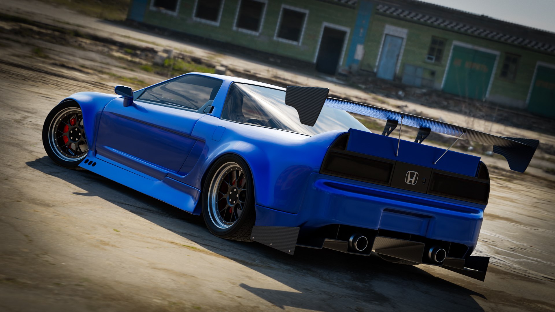 Honda NSX Modified 3D - TurboSquid 2035727