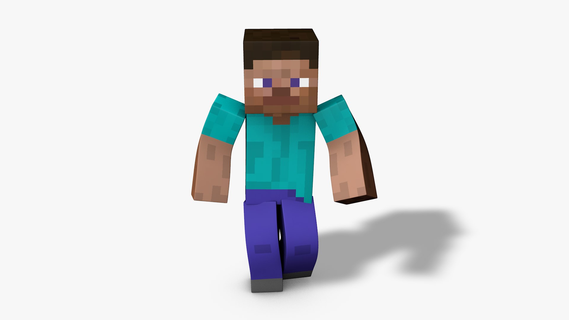 3D Minecraft Character Collection - Mixamo Animatable Model ...