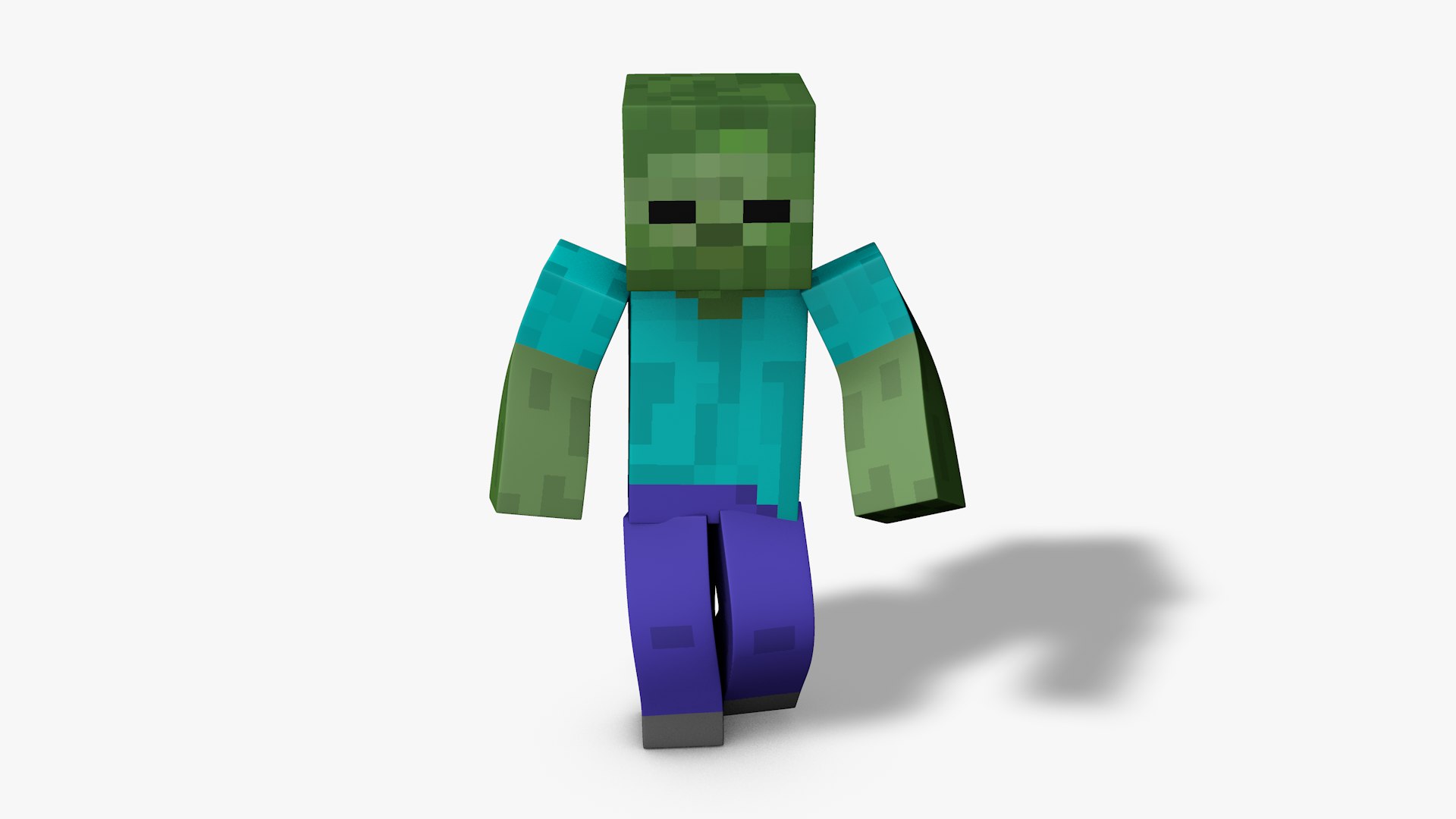 3D Minecraft Character Collection - Mixamo Animatable Model ...