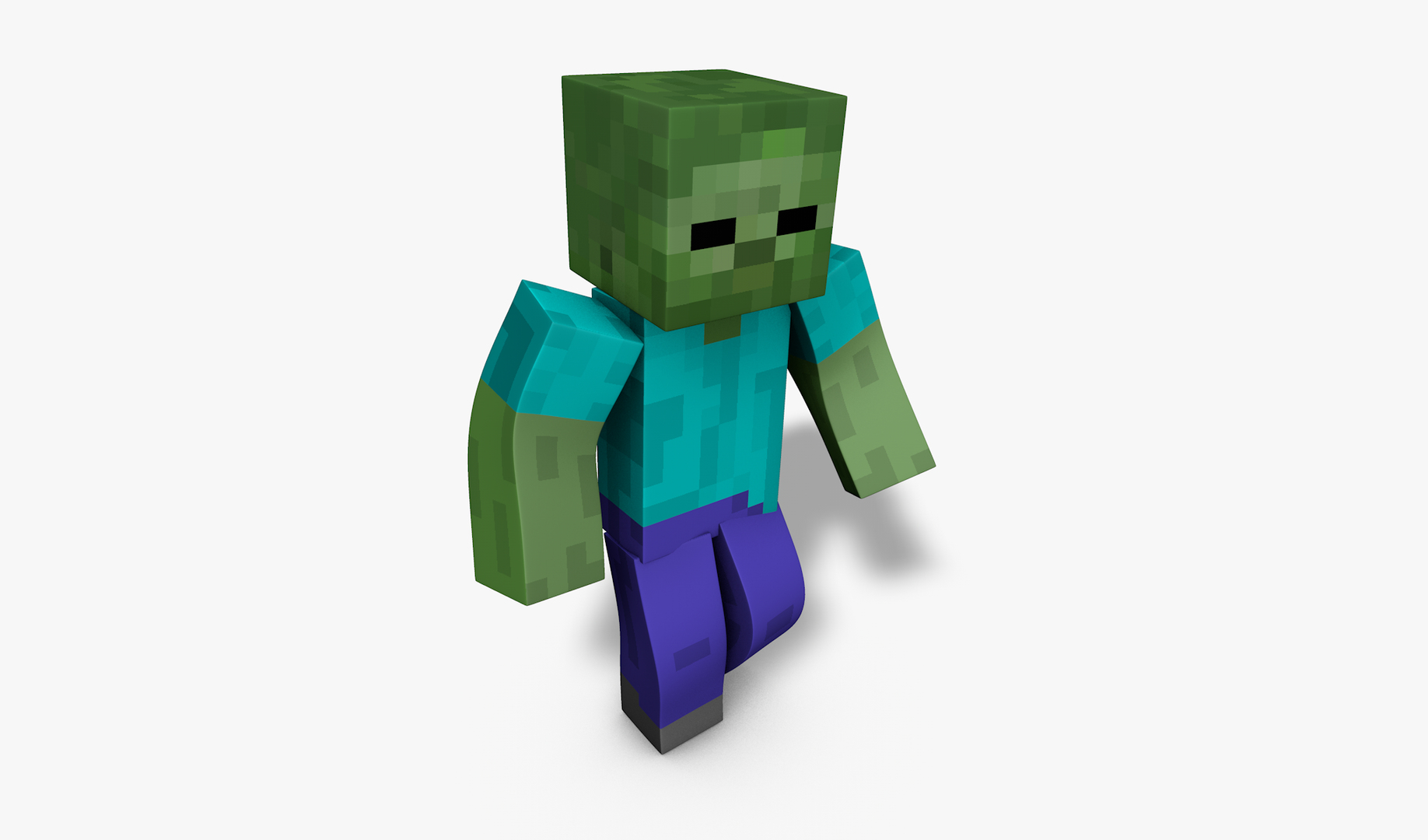 3D Minecraft Character Collection - Mixamo Animatable Model ...