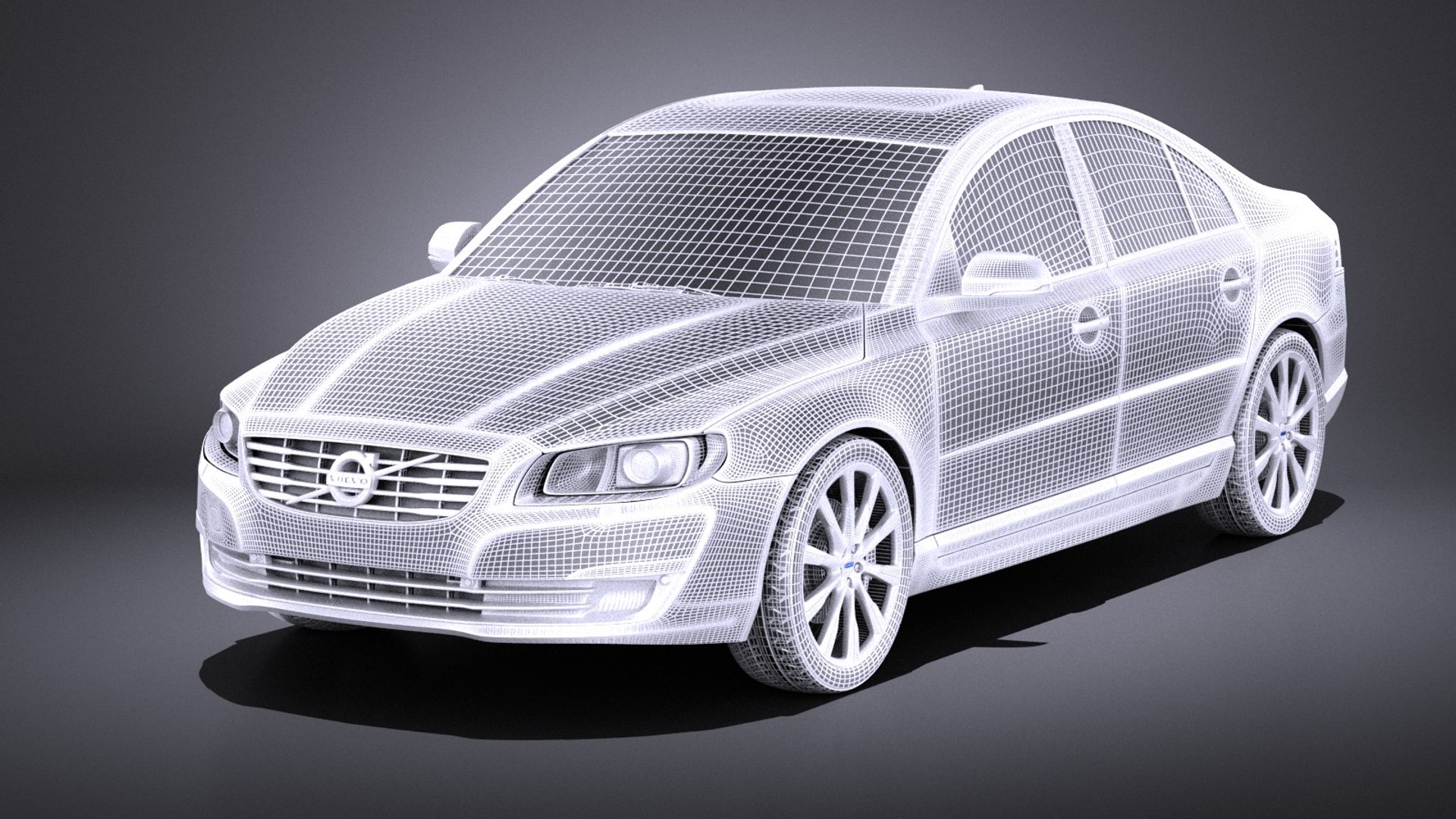 3D 2014 s80 model - TurboSquid 1301121