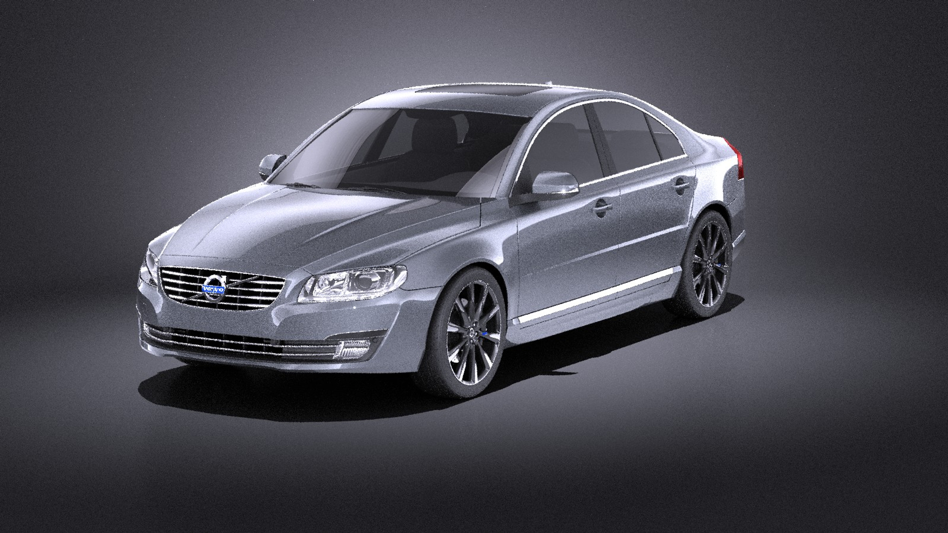 3D 2014 S80 Model - TurboSquid 1301121