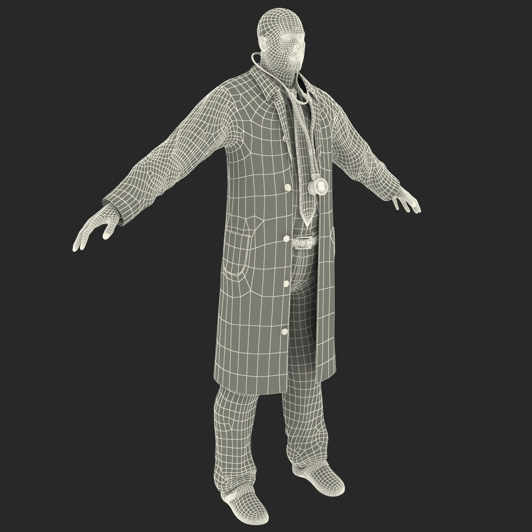 3d human man male
