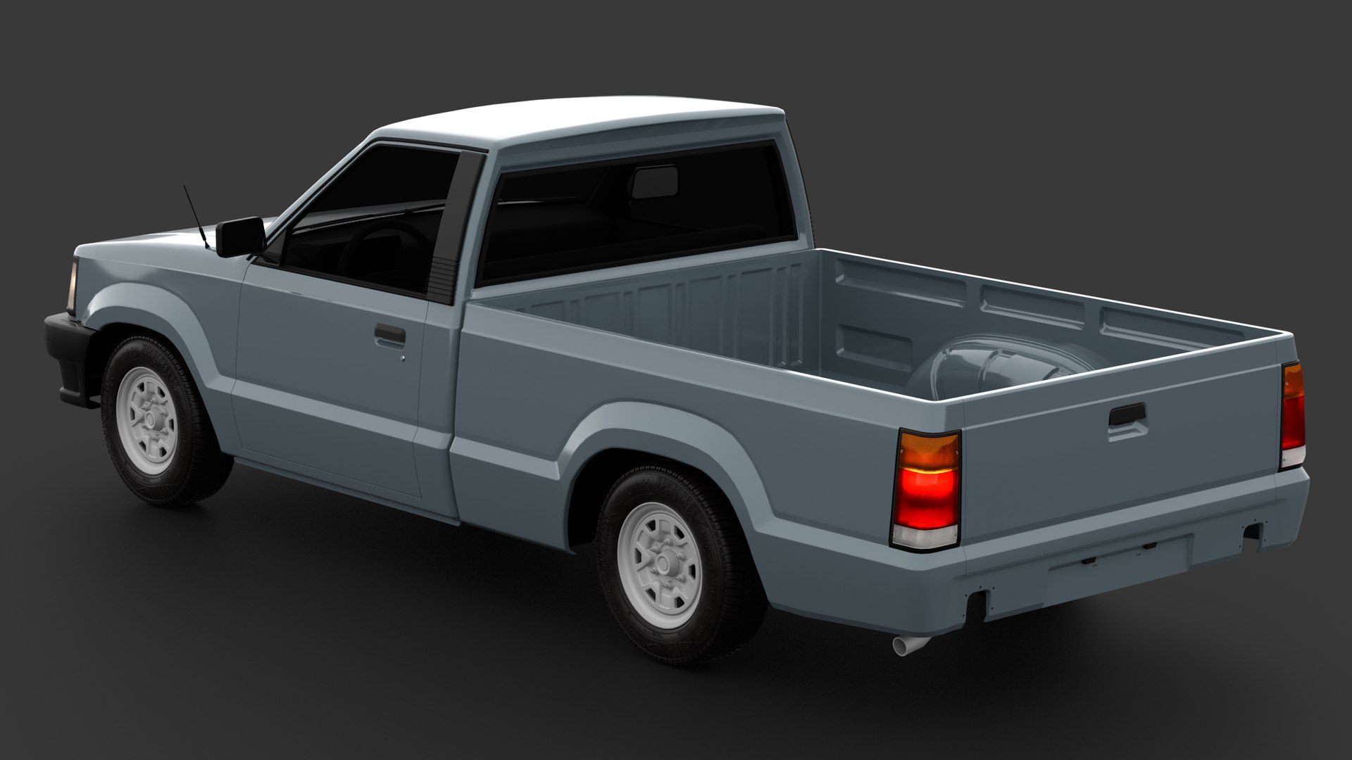 1985 - 1998 Mazda B2200 3D Model 3D - TurboSquid 1831507