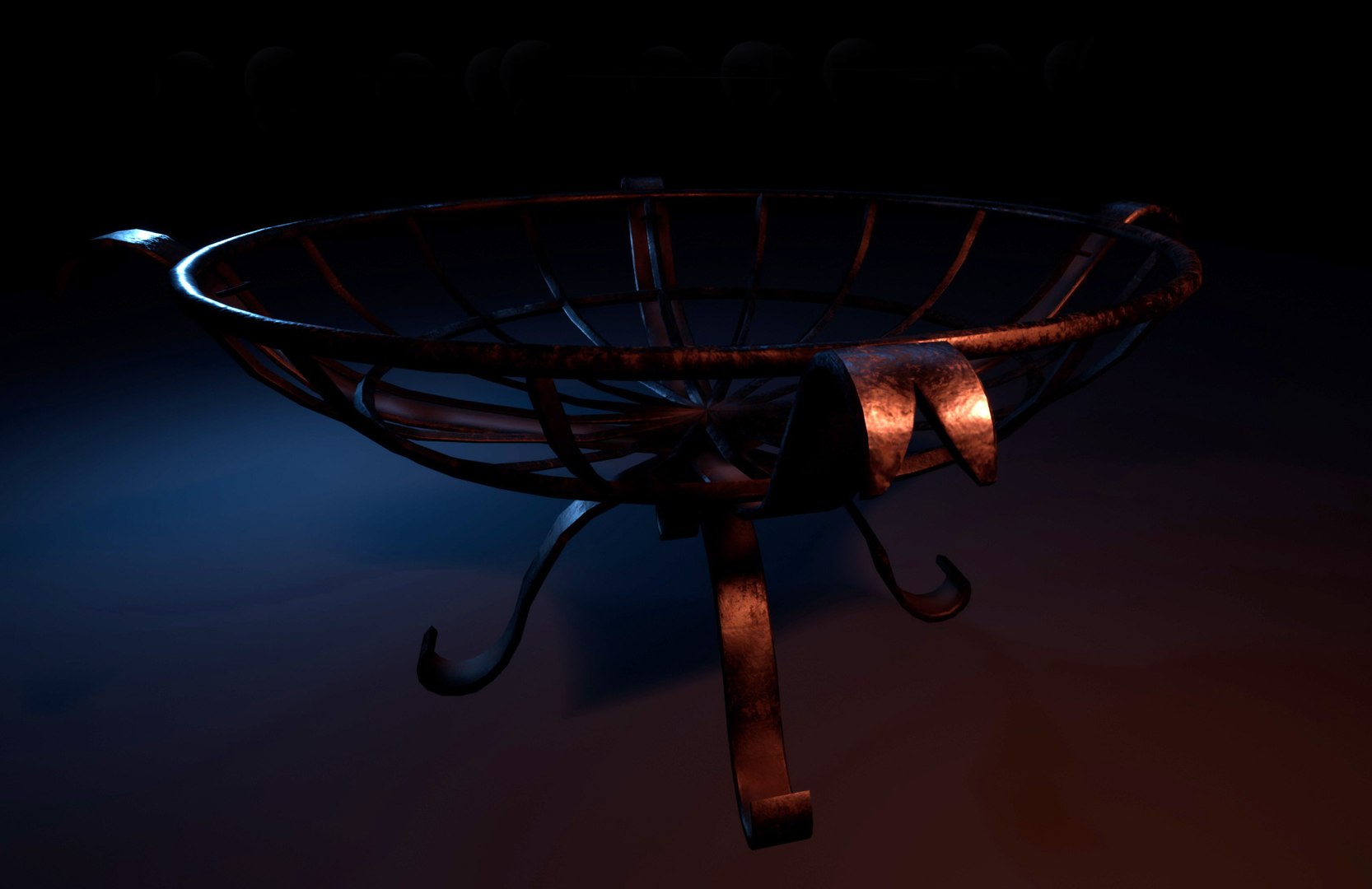 Medieval Brazier 3D Model - TurboSquid 1472225