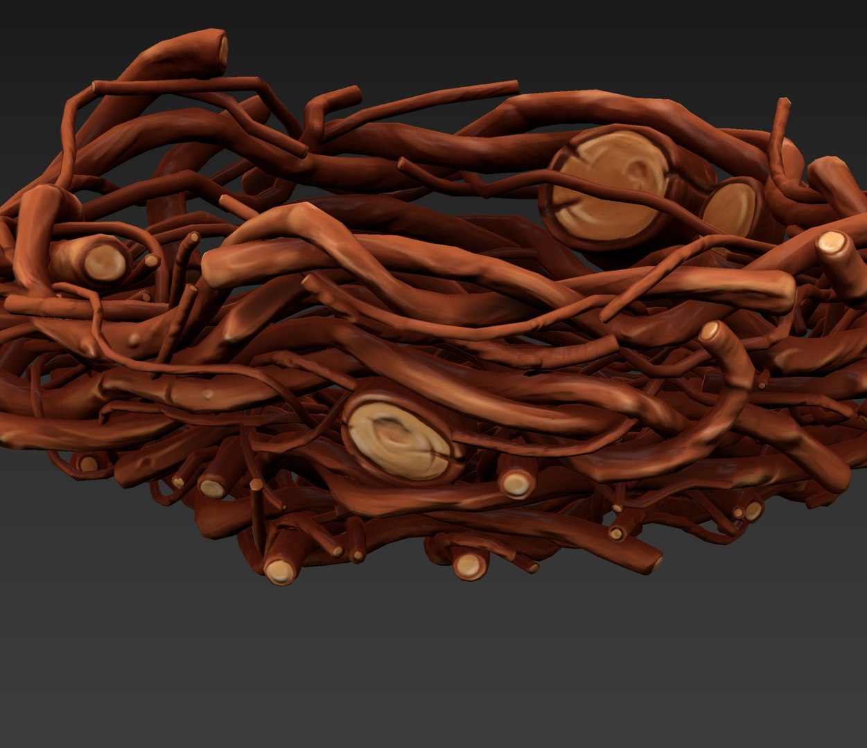 Nest Stylized Cartoon 3D | 1146863 | TurboSquid