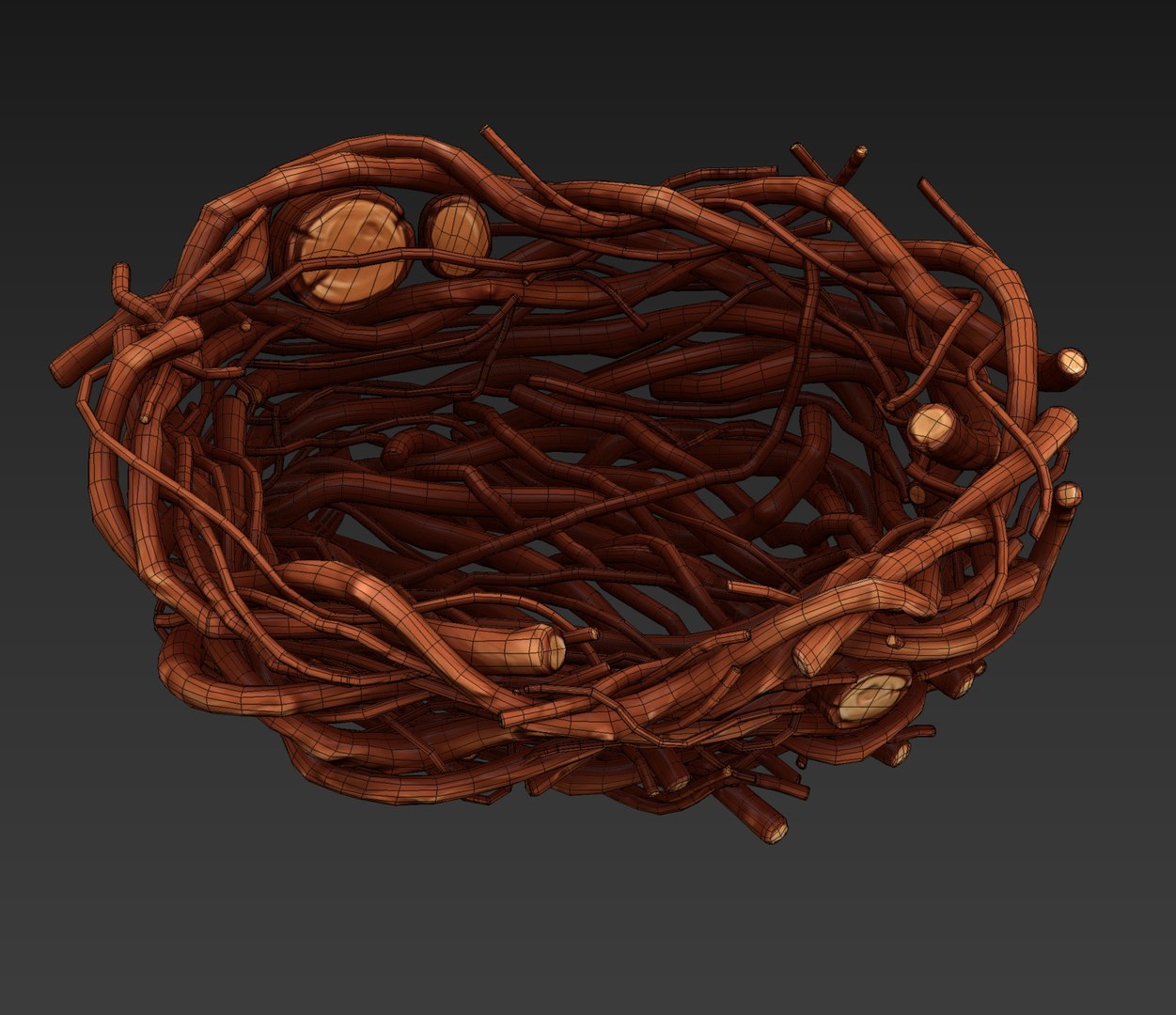 Nest Stylized Cartoon 3D | 1146863 | TurboSquid