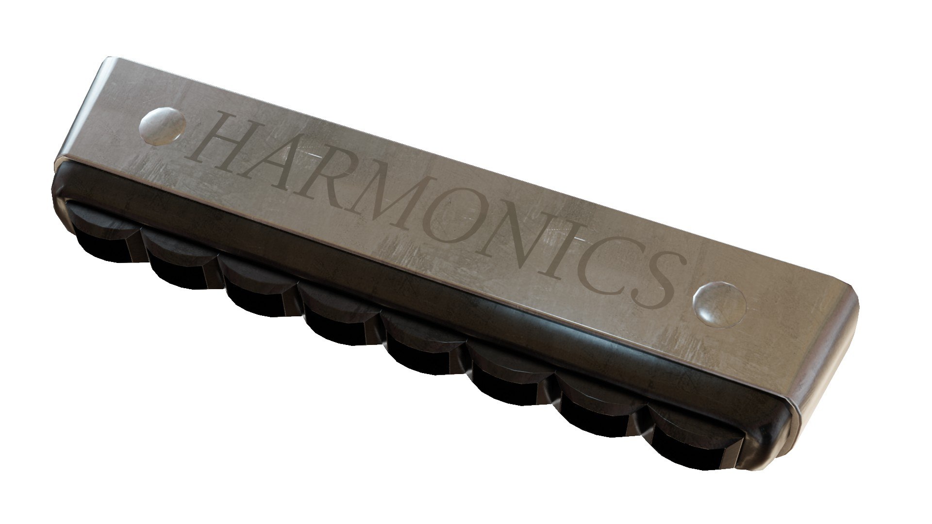 3D Harmonica 3D Model Model - TurboSquid 1992210