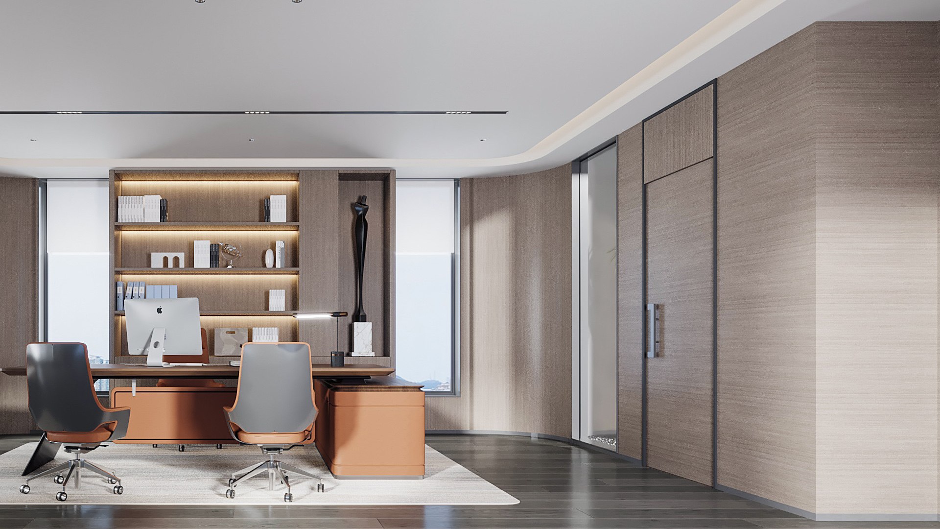 Modern Office model - TurboSquid 2127197