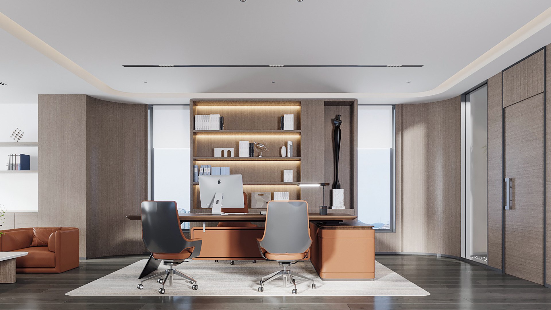 Modern Office model - TurboSquid 2127197