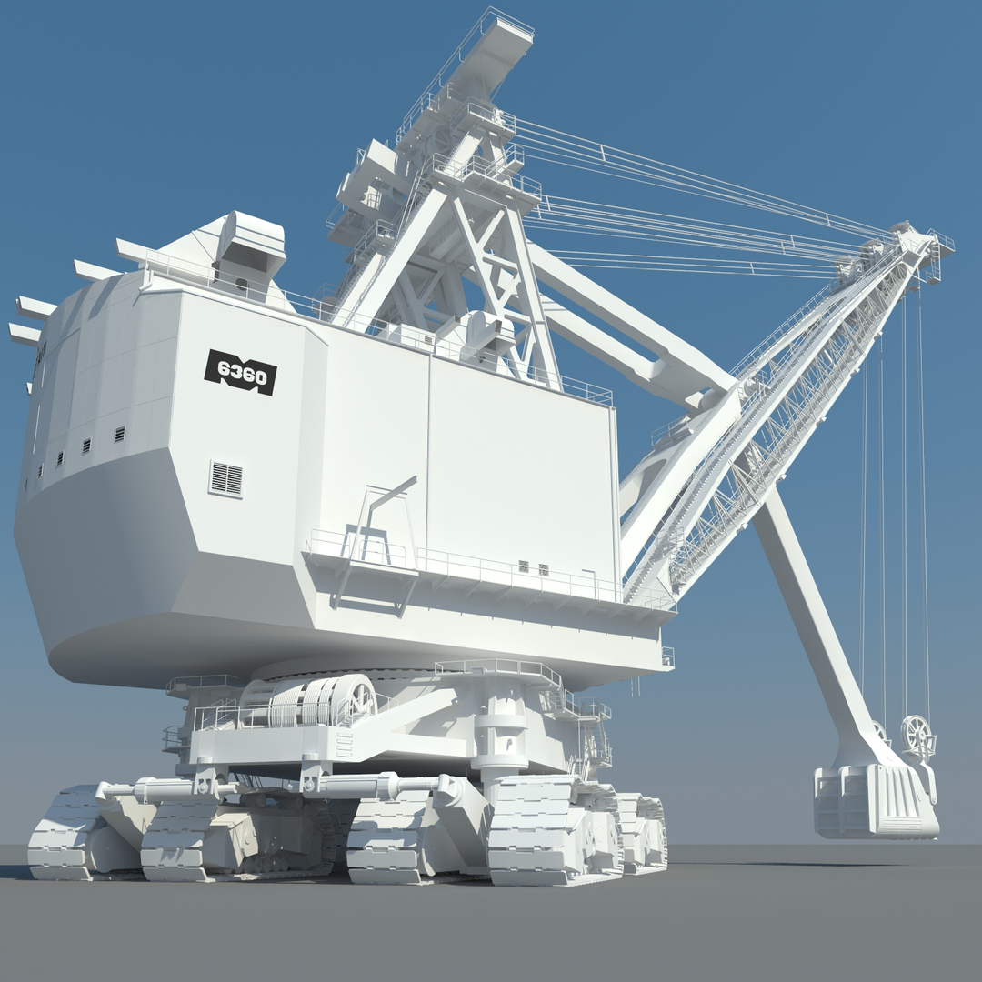 marion 6360 captain power shovel max