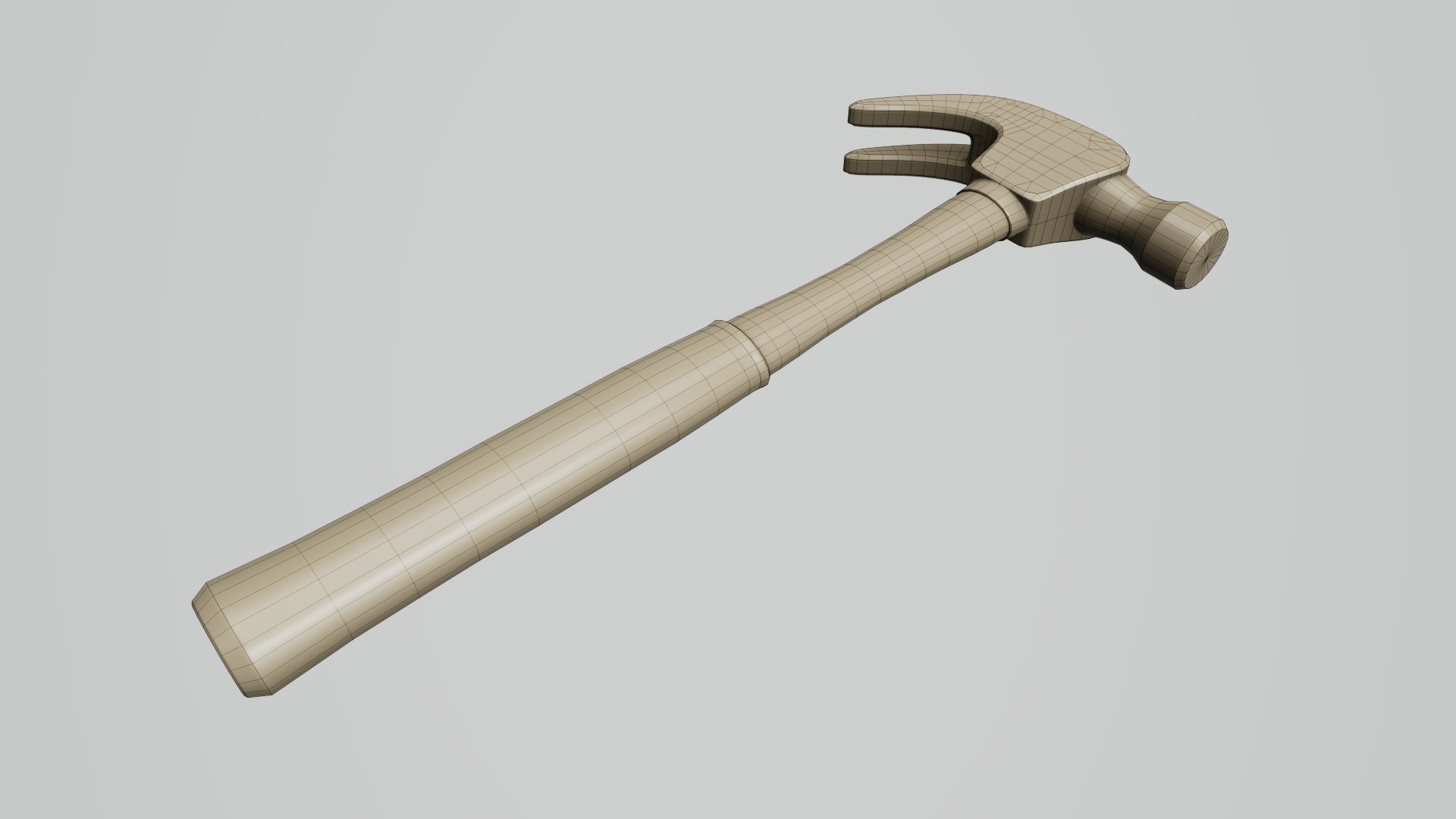 3D Model Hammer 01 - TurboSquid 2193674