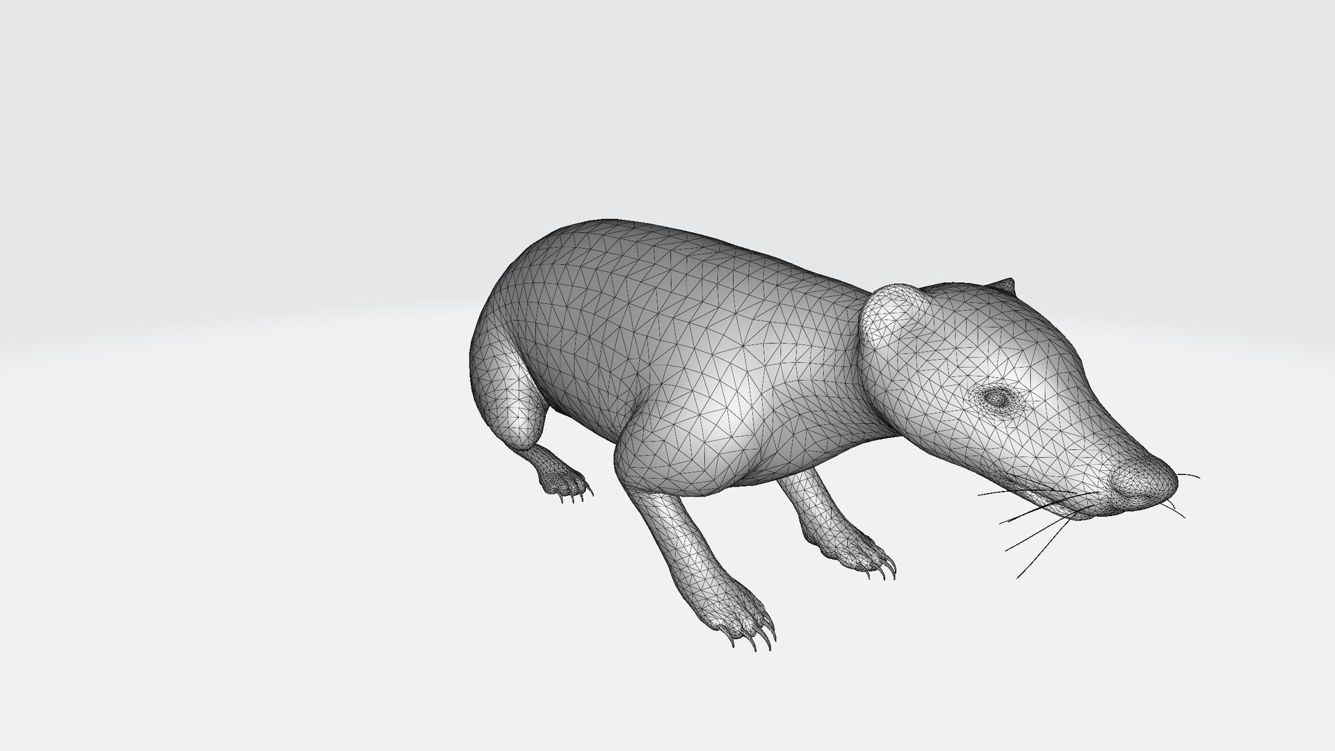3D Badger - TurboSquid 2303134
