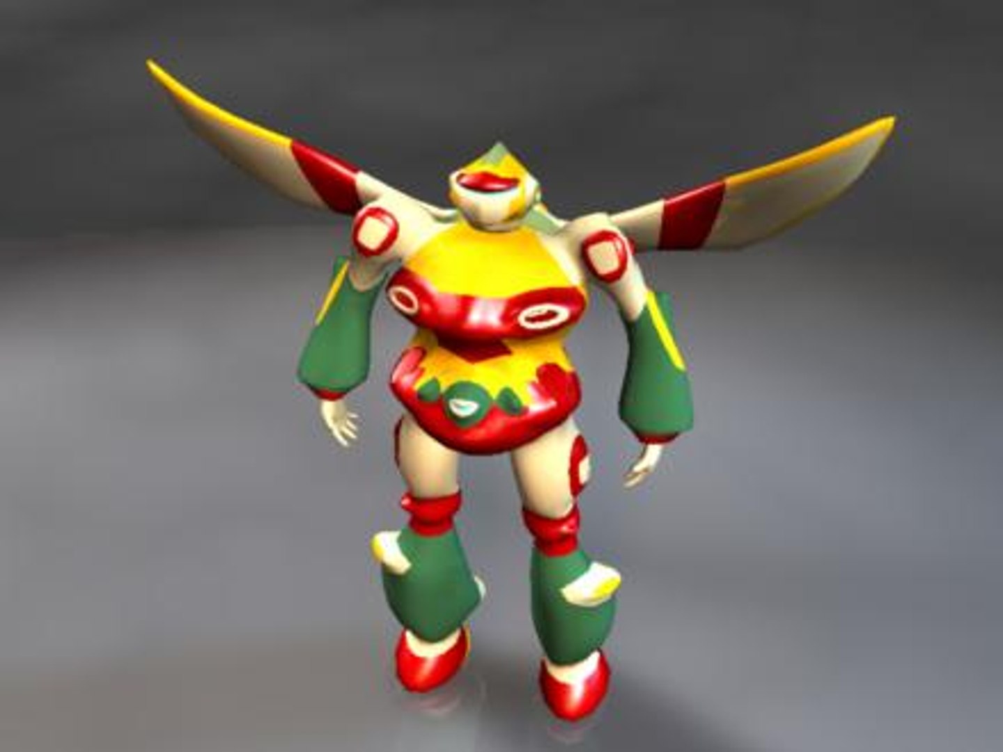3d Model Robot Hero