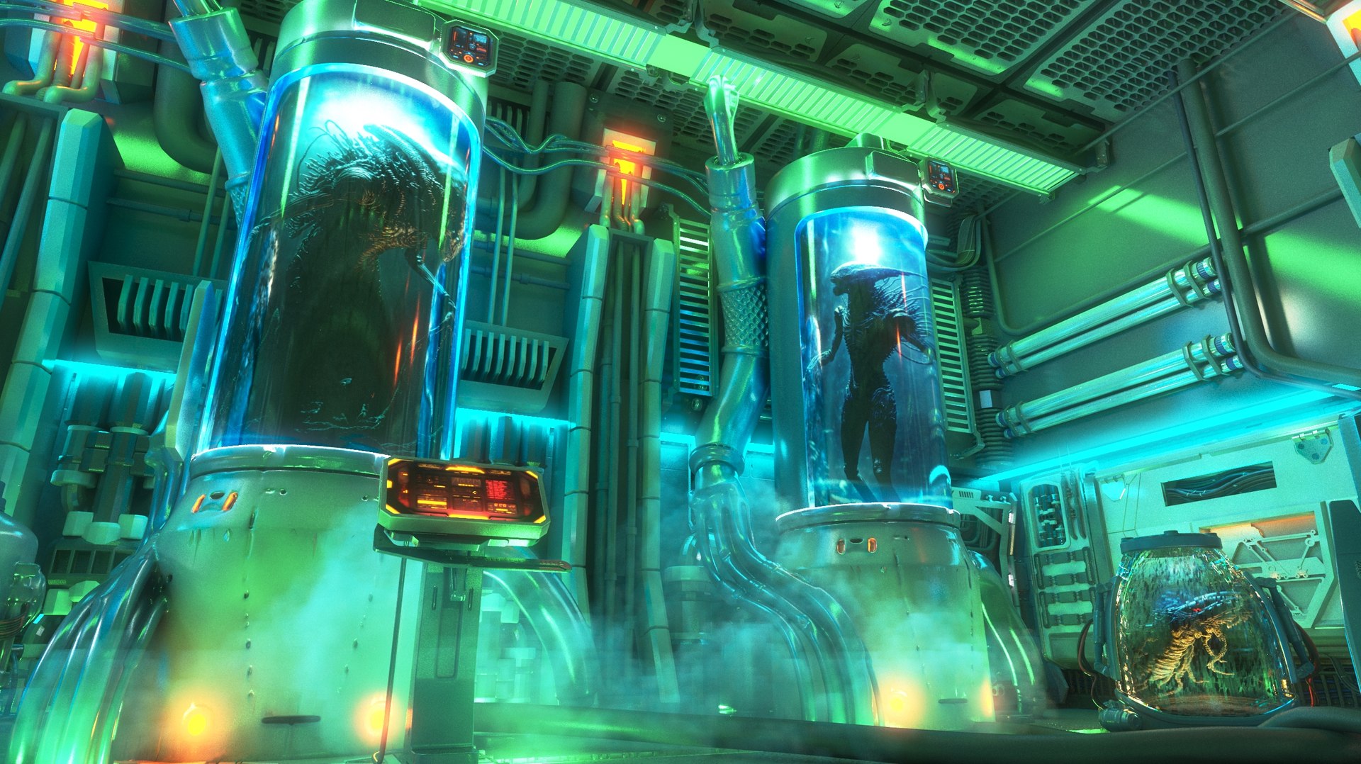 Alien Laboratory Biotechnology 3D Model - TurboSquid 2018020