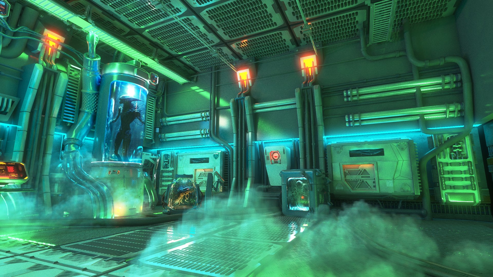 Alien Laboratory Biotechnology 3D Model - TurboSquid 2018020