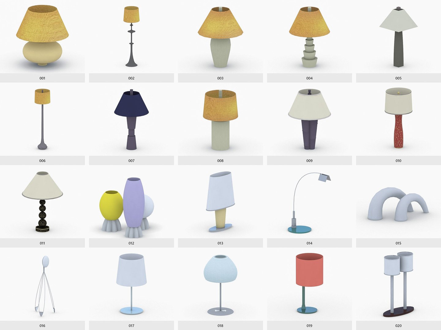 3D Light Fixtures - 160 Model - TurboSquid 1219397