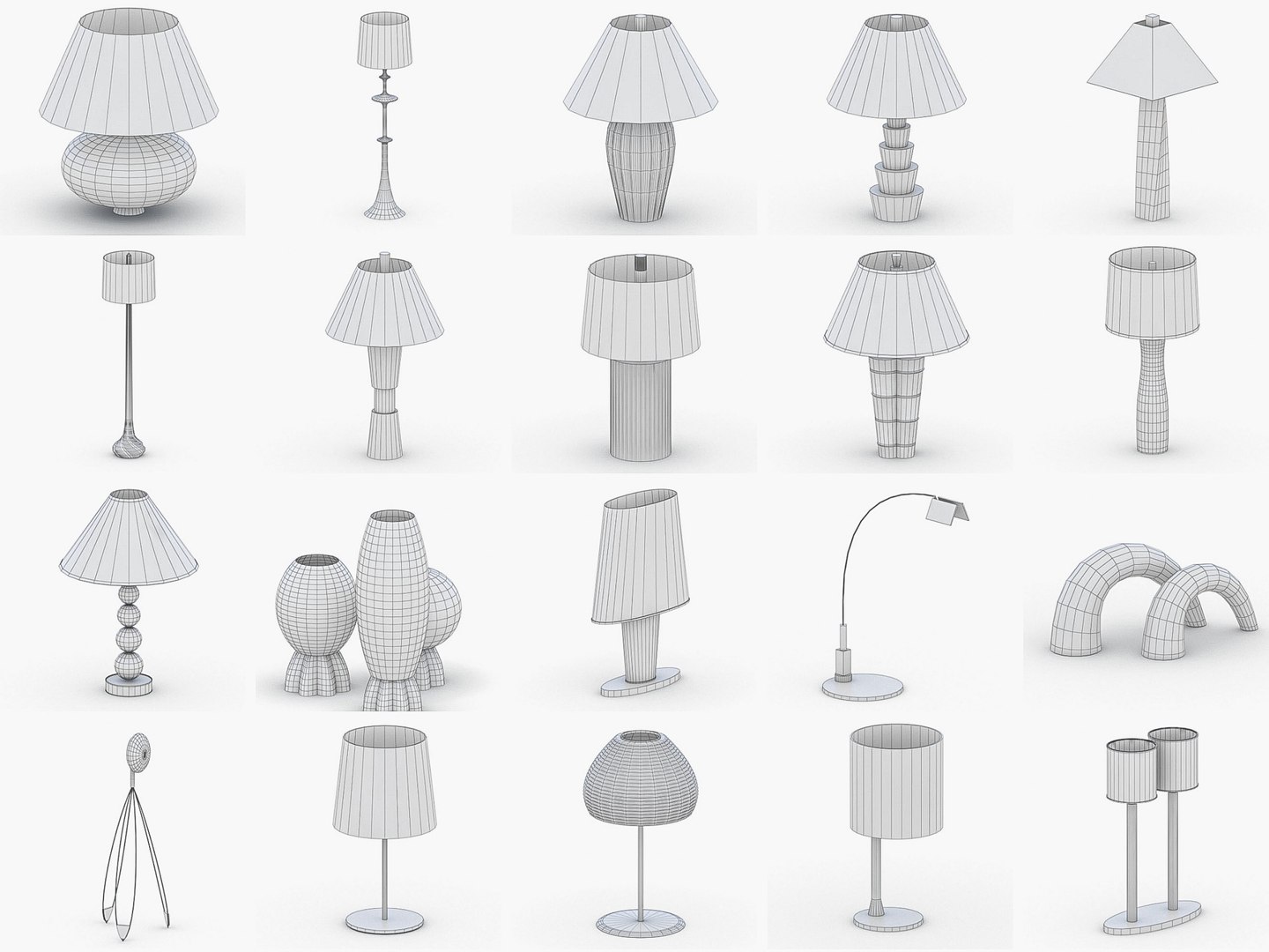 3D Light Fixtures - 160 Model - TurboSquid 1219397