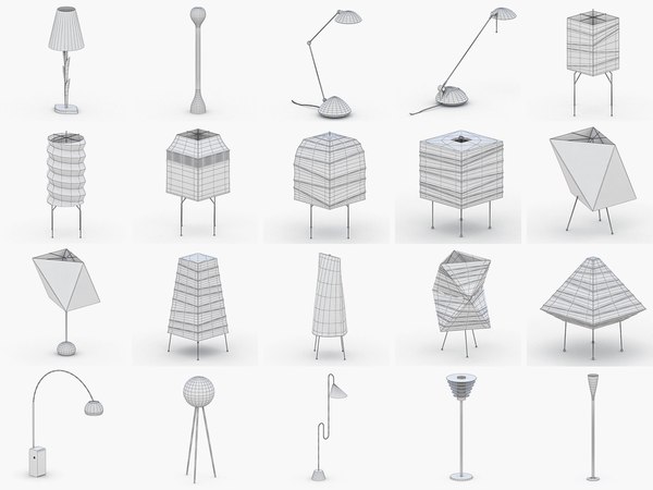 3D light fixtures - 160 model - TurboSquid 1219397