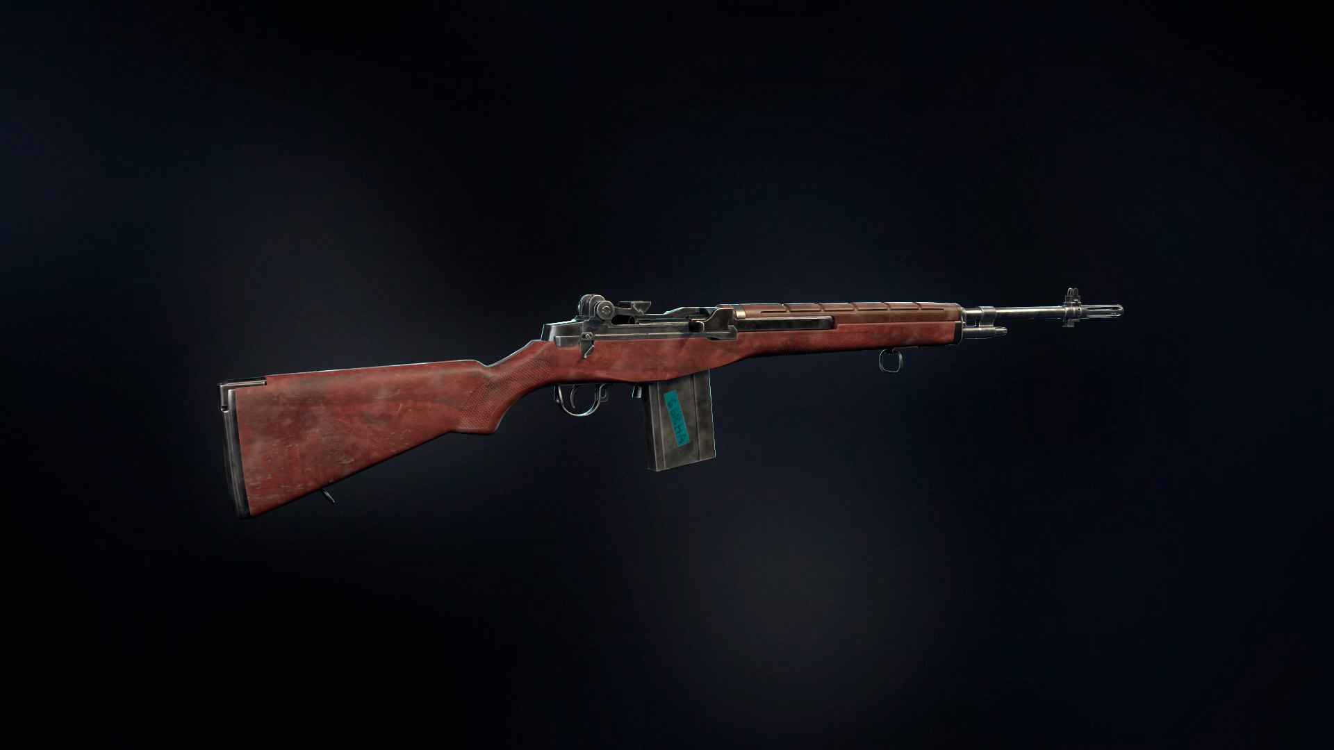 M14 Rifle Game Ready 3D Model - TurboSquid 2052208