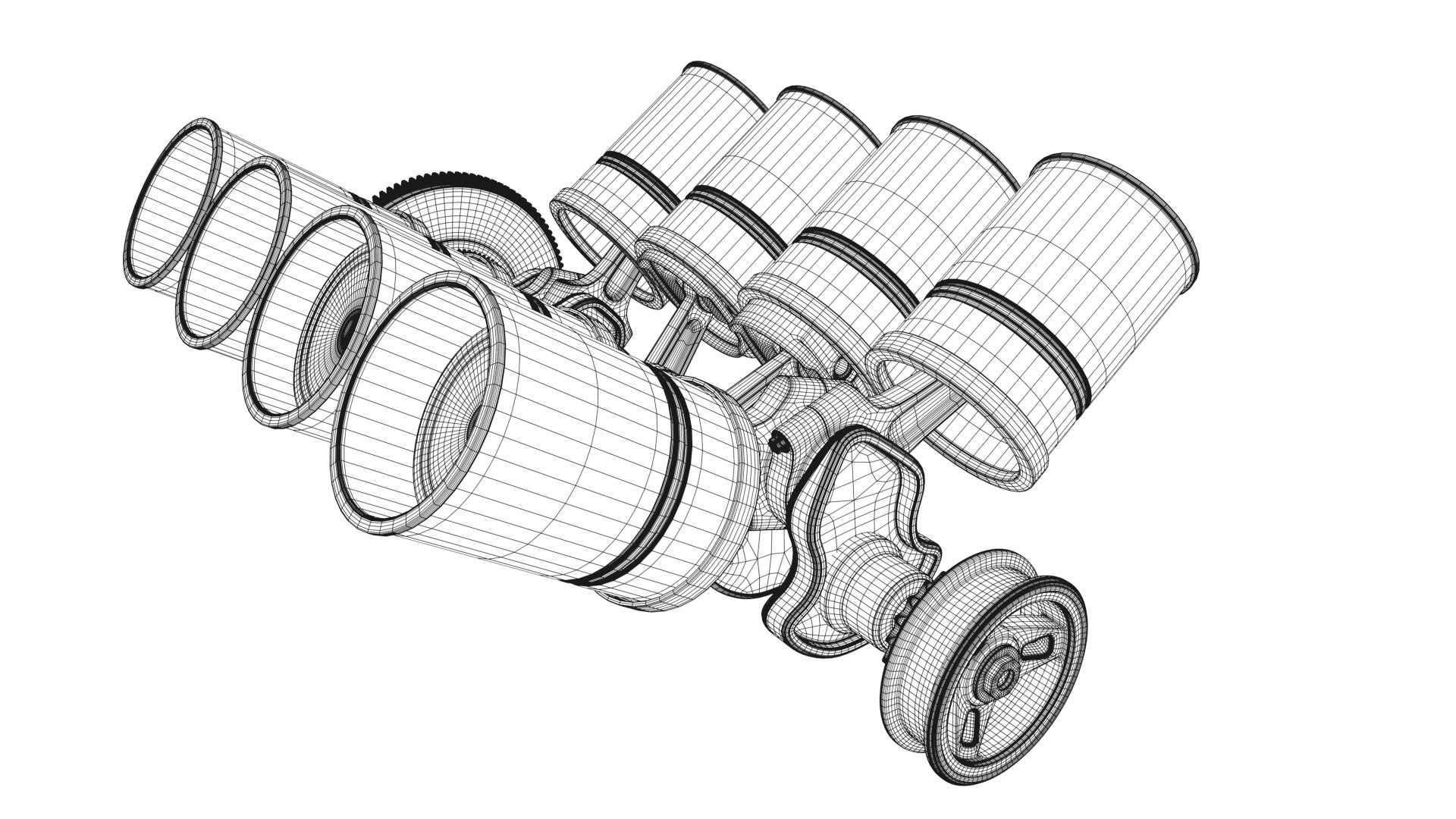 3D model engine vehicle - TurboSquid 1683934