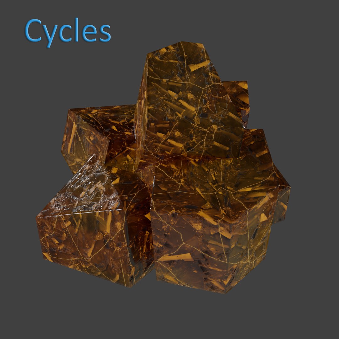 3D Stylized Orange Magic Crystal - TurboSquid 2146274