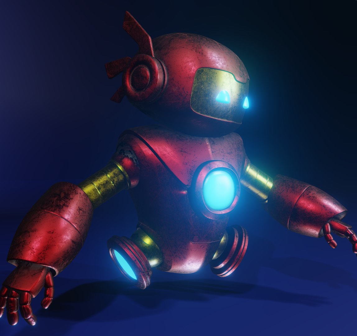 3D robot bot model - TurboSquid 1372617