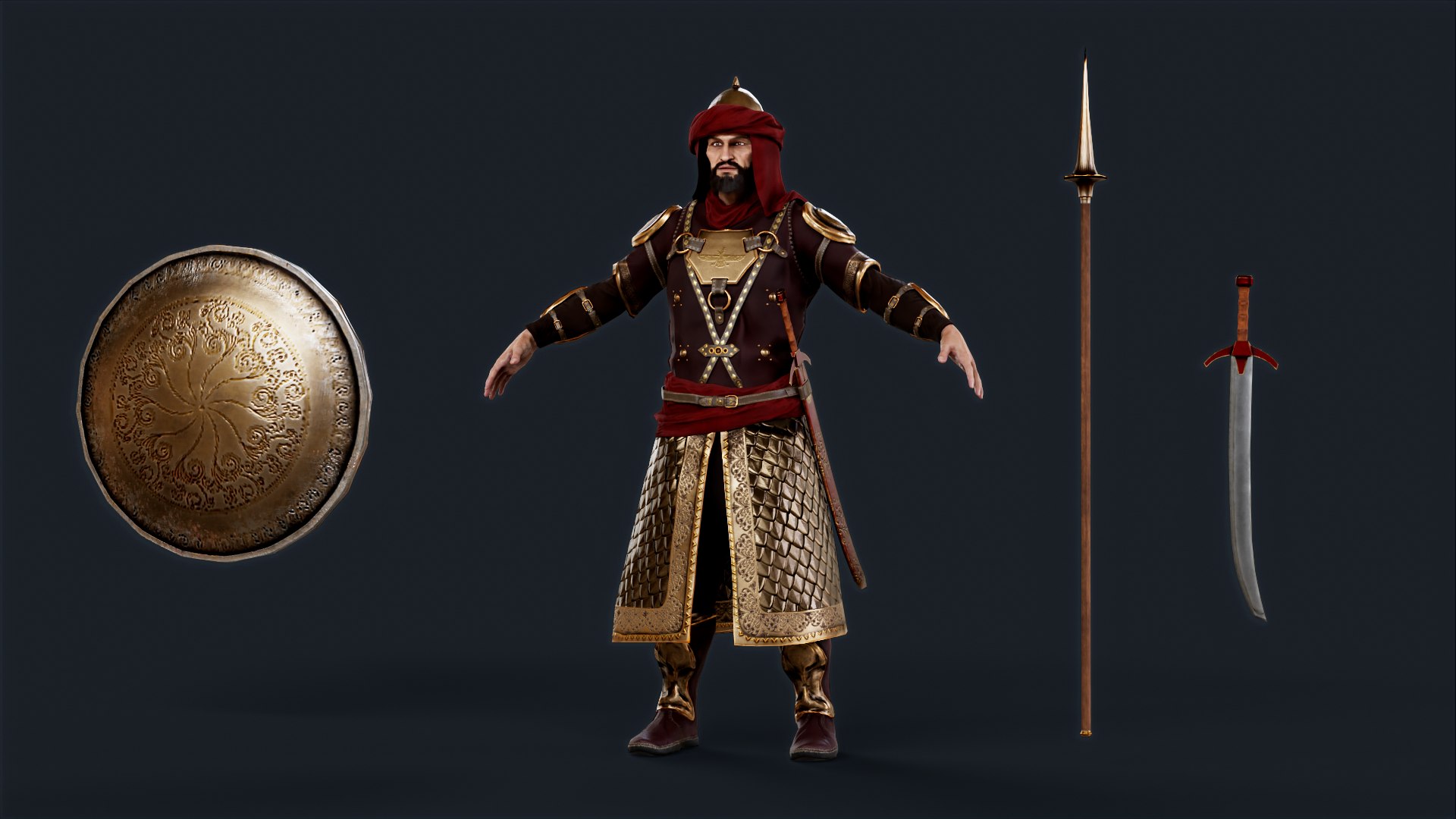 3D PERSIAN 5 Model - TurboSquid 2219525