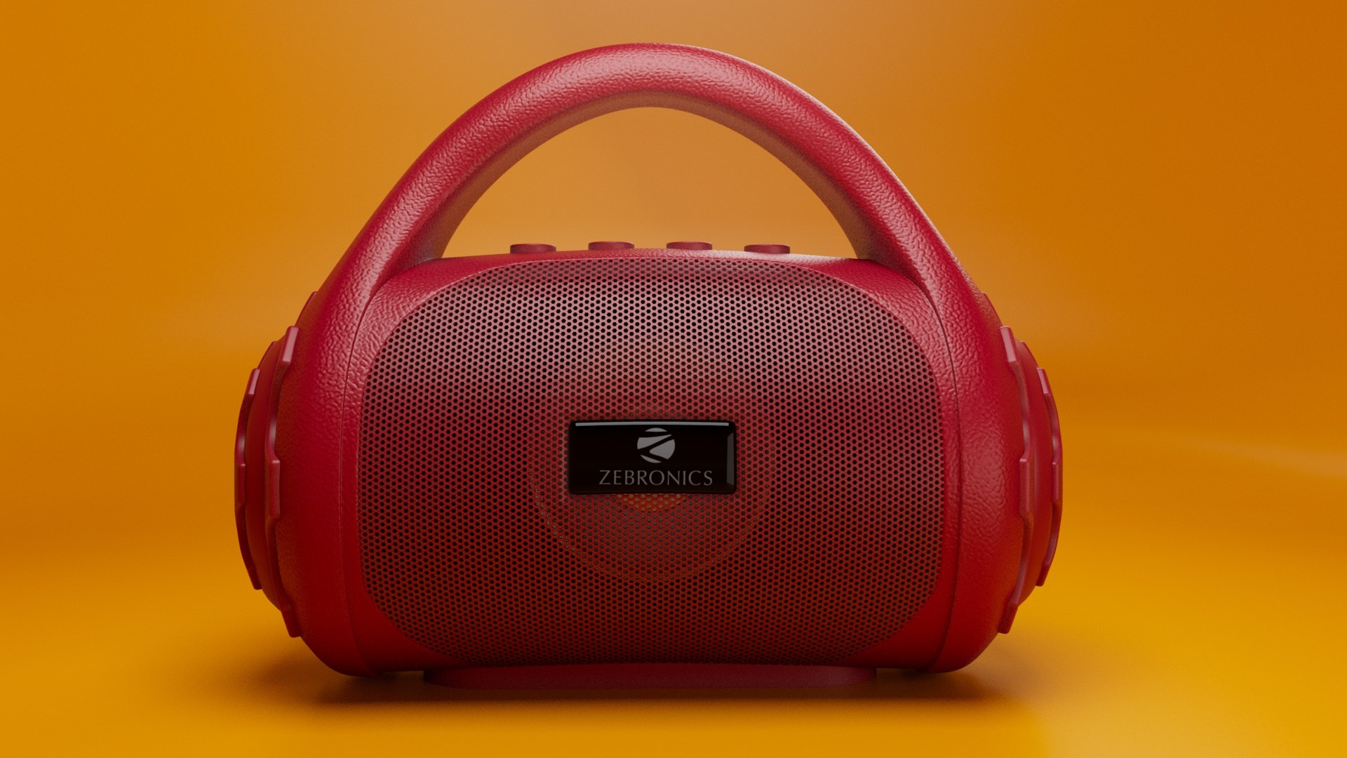 3D Zebronics Zeb-County Bluetooth Speaker - TurboSquid 1779998