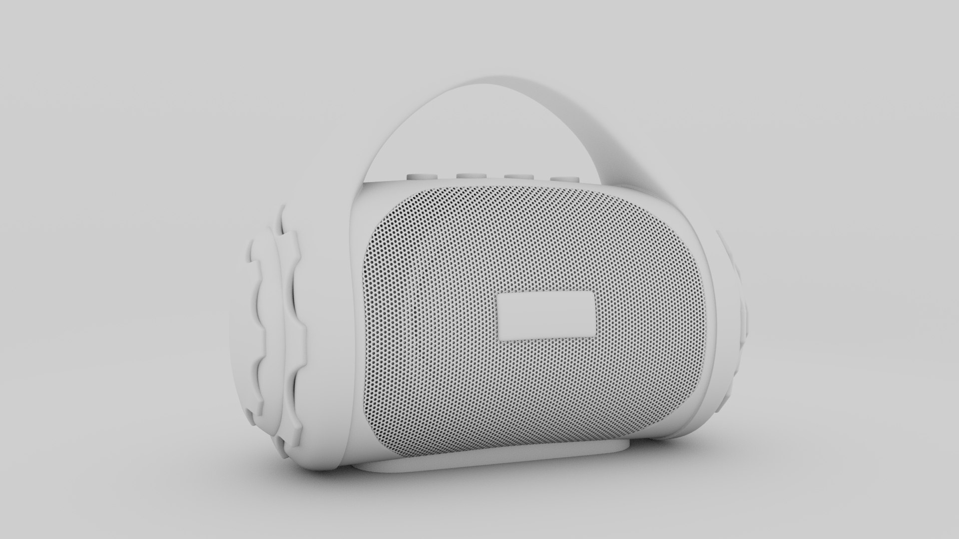 3D Zebronics Zeb-County Bluetooth Speaker - TurboSquid 1779998