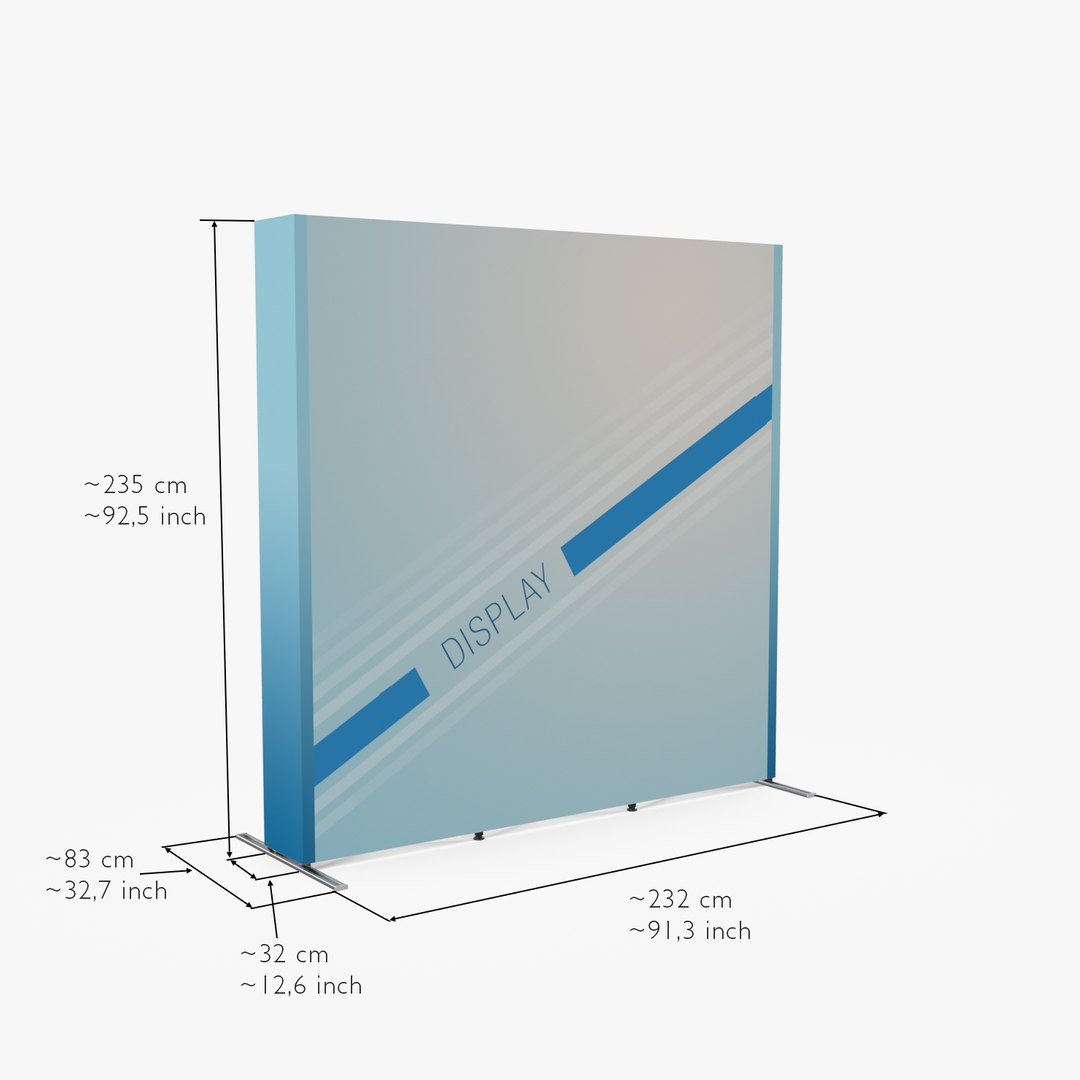Pop-up Display 3d Model