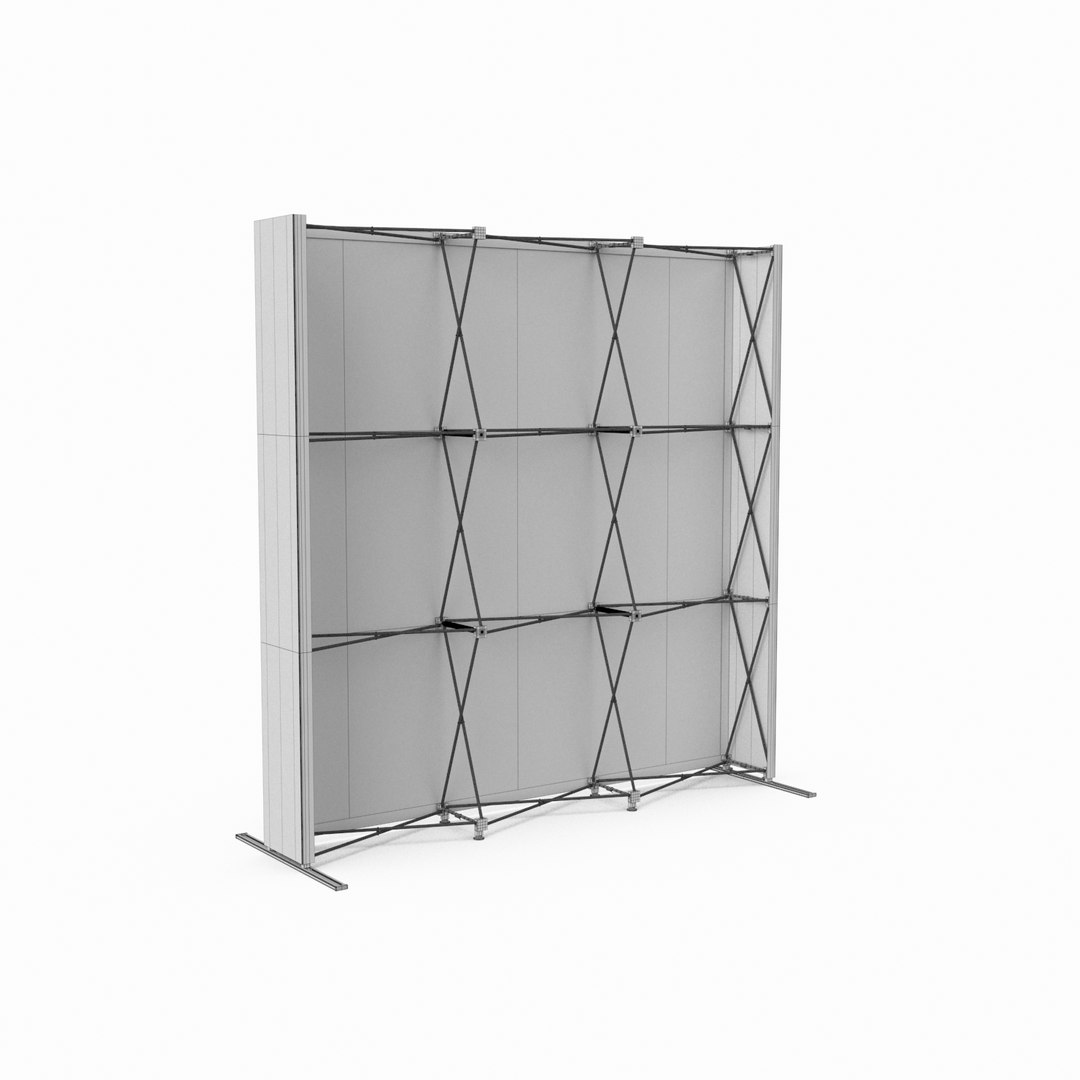Pop-up Display 3d Model