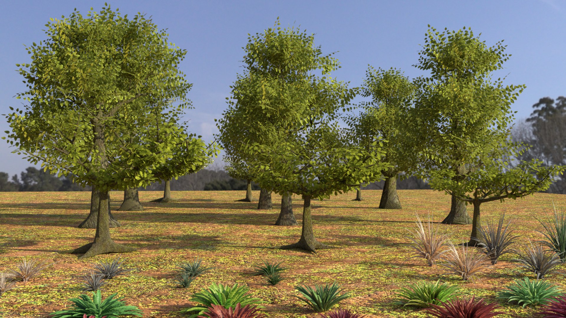 3D Nature Assets Pack - TurboSquid 1808019