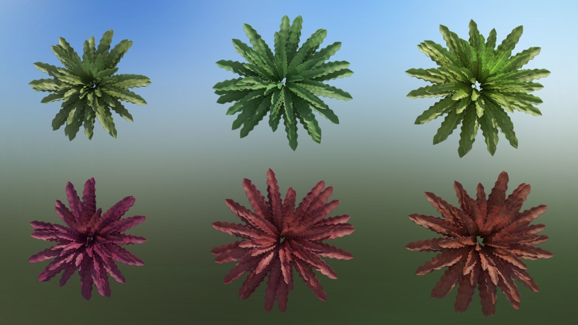 3D Nature Assets Pack - TurboSquid 1808019