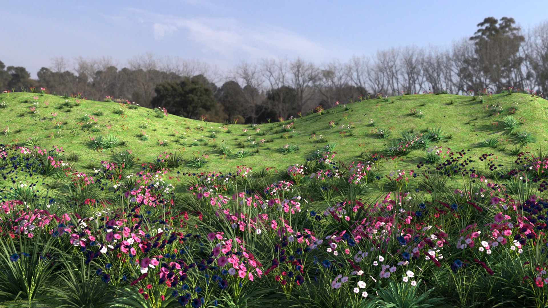 3D Nature Assets Pack - TurboSquid 1808019