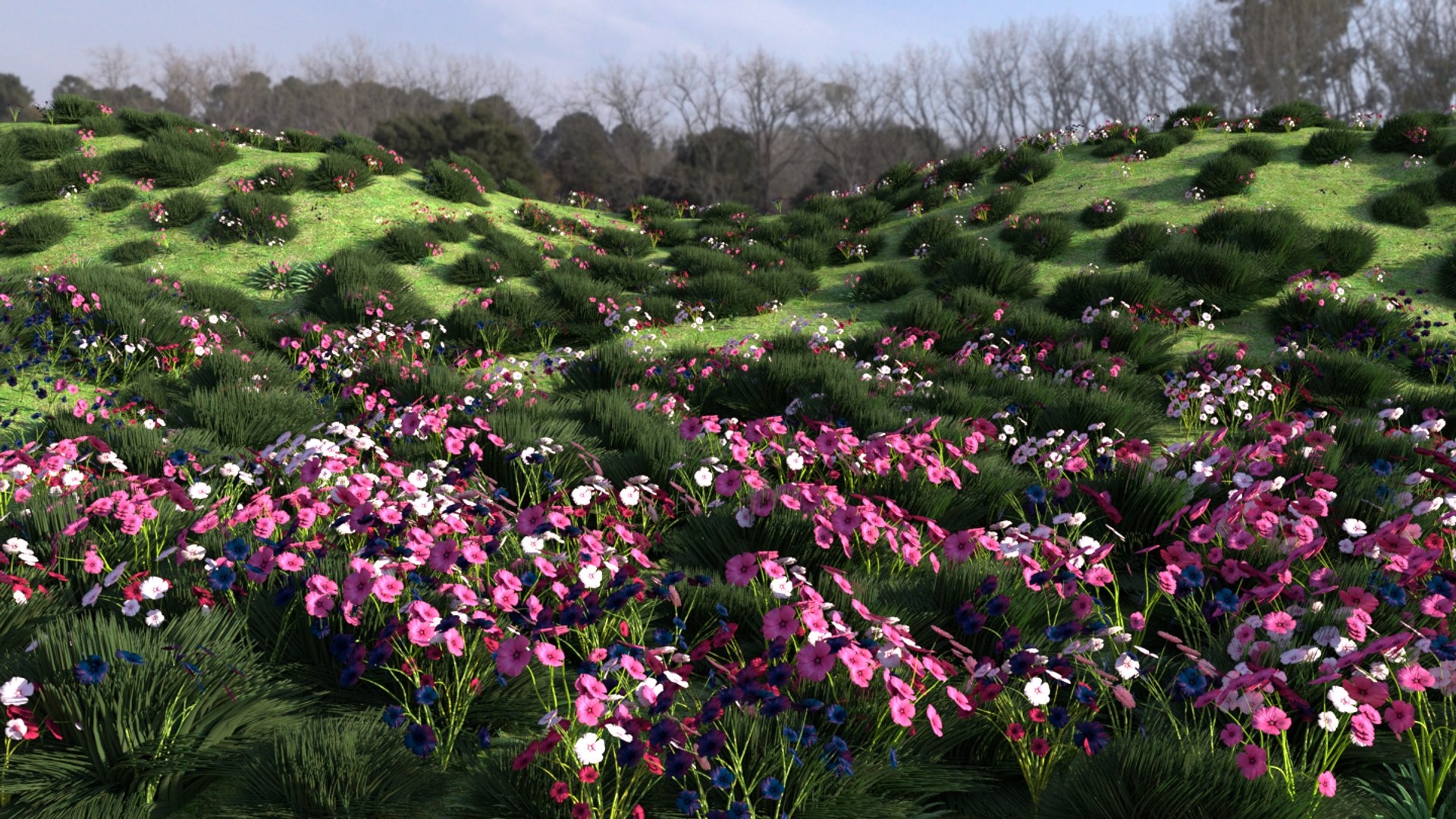 3D Nature Assets Pack - TurboSquid 1808019