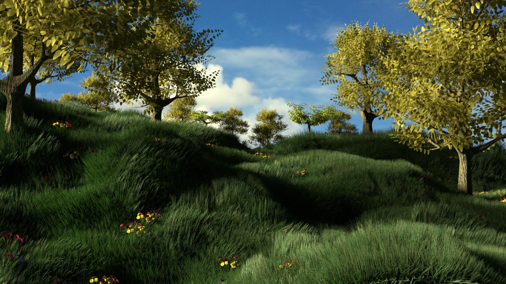3D Nature Assets Pack - TurboSquid 1808019