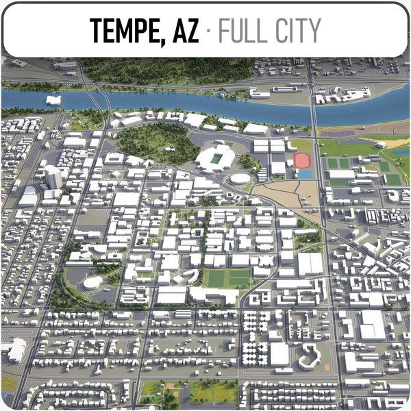 3D Tempe Models | TurboSquid