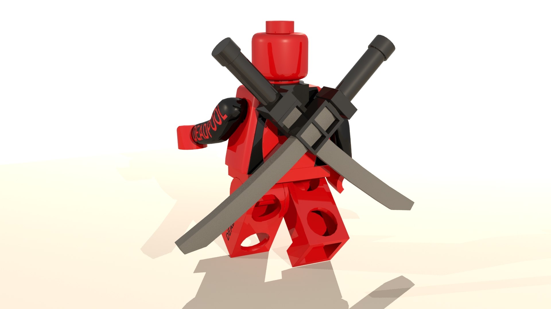 3D Lego Deadpool Character - TurboSquid 1312456