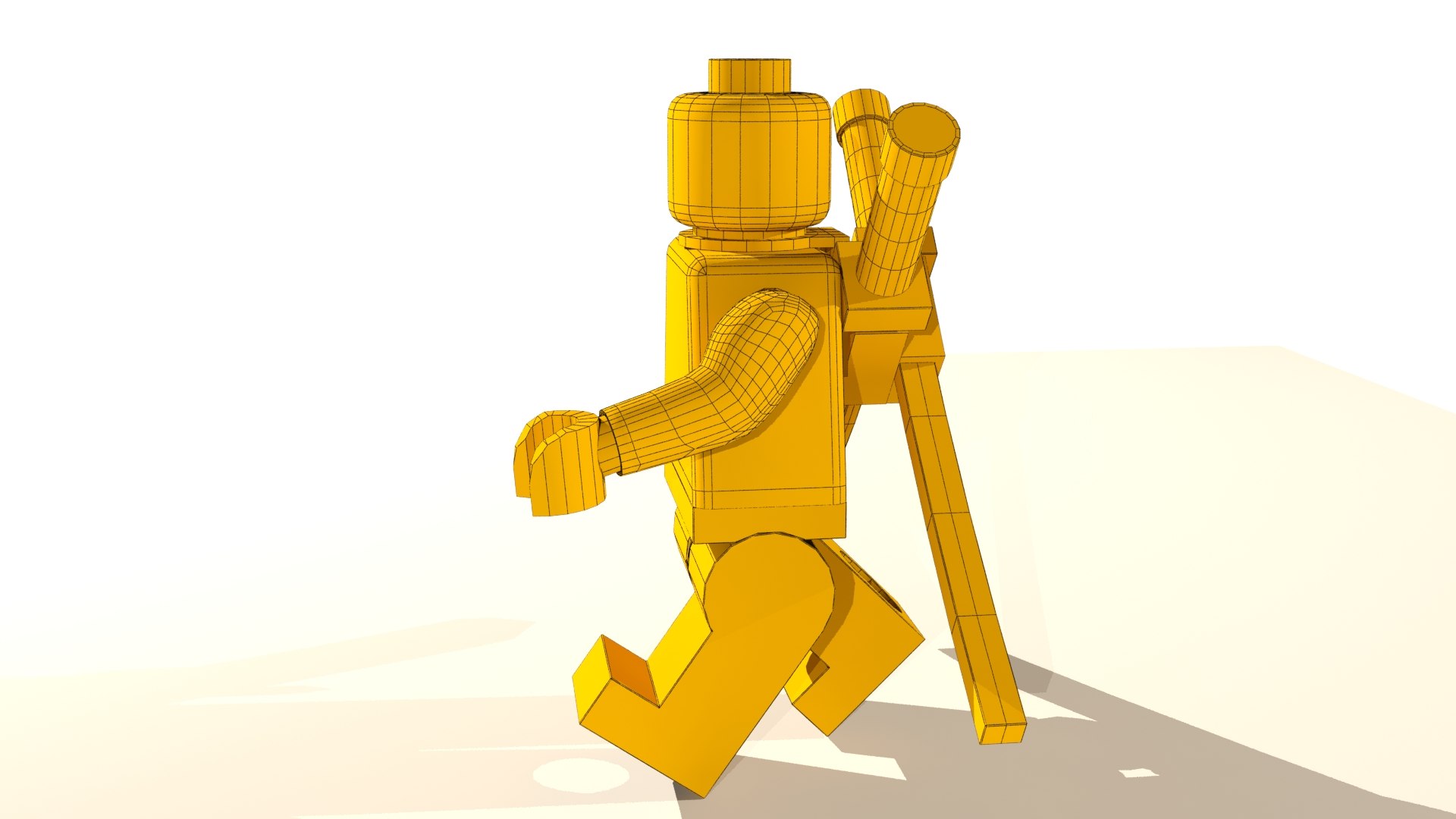 3D Lego Deadpool Character - TurboSquid 1312456