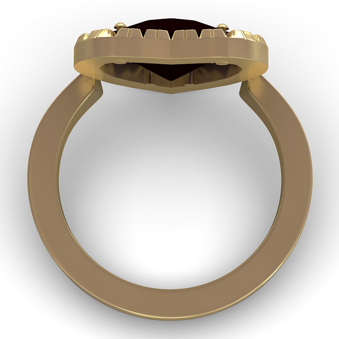 3d Gold Ring V2 Model