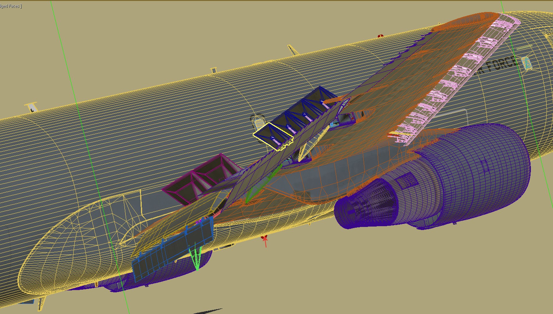 Boeing KC-46 Pegasus Tanker Advanced Aerial Refueler 3D model ...