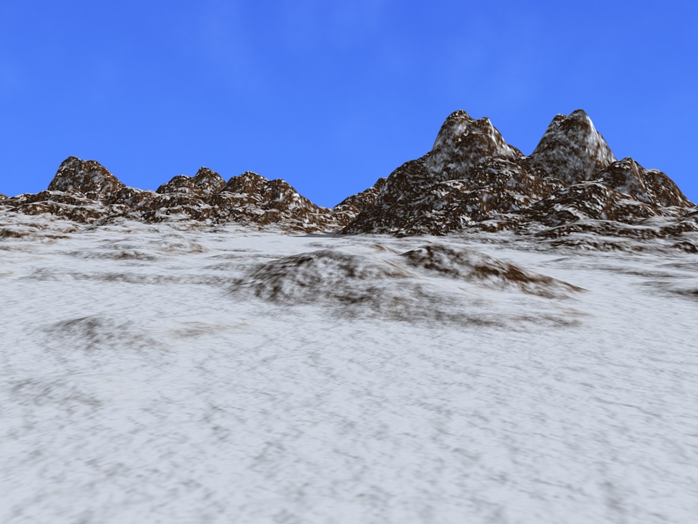 3d model realistic terrain