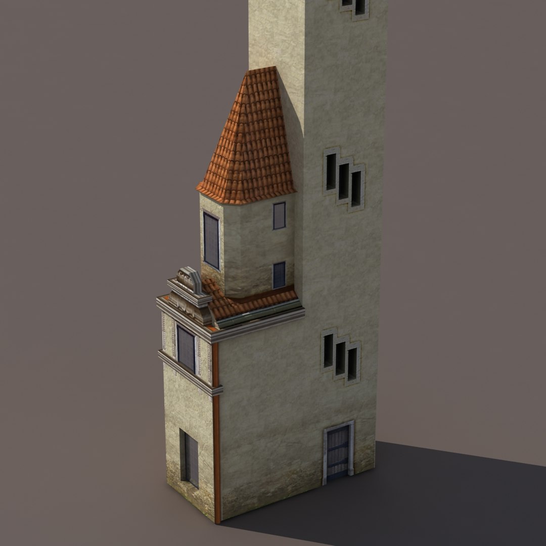 Lighthouse Modelled 3d Model