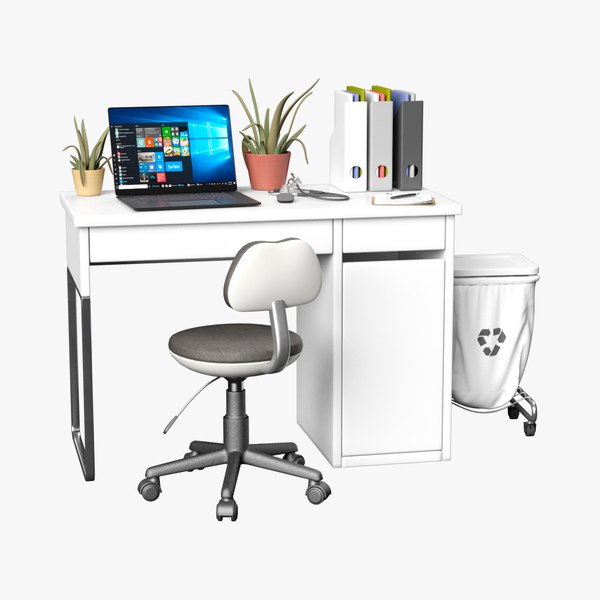 Office Desk 3D Models for Download | TurboSquid