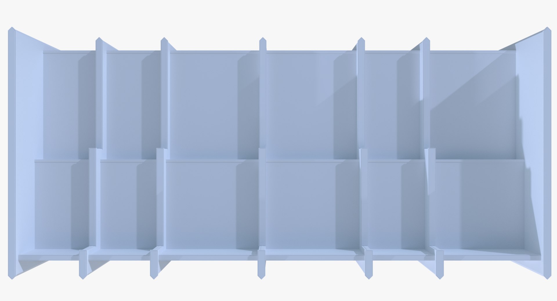 3d Strip Mall Store Unit