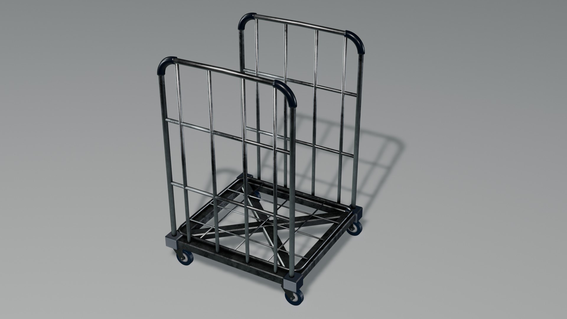 Bank Trolley 3D - TurboSquid 2176176