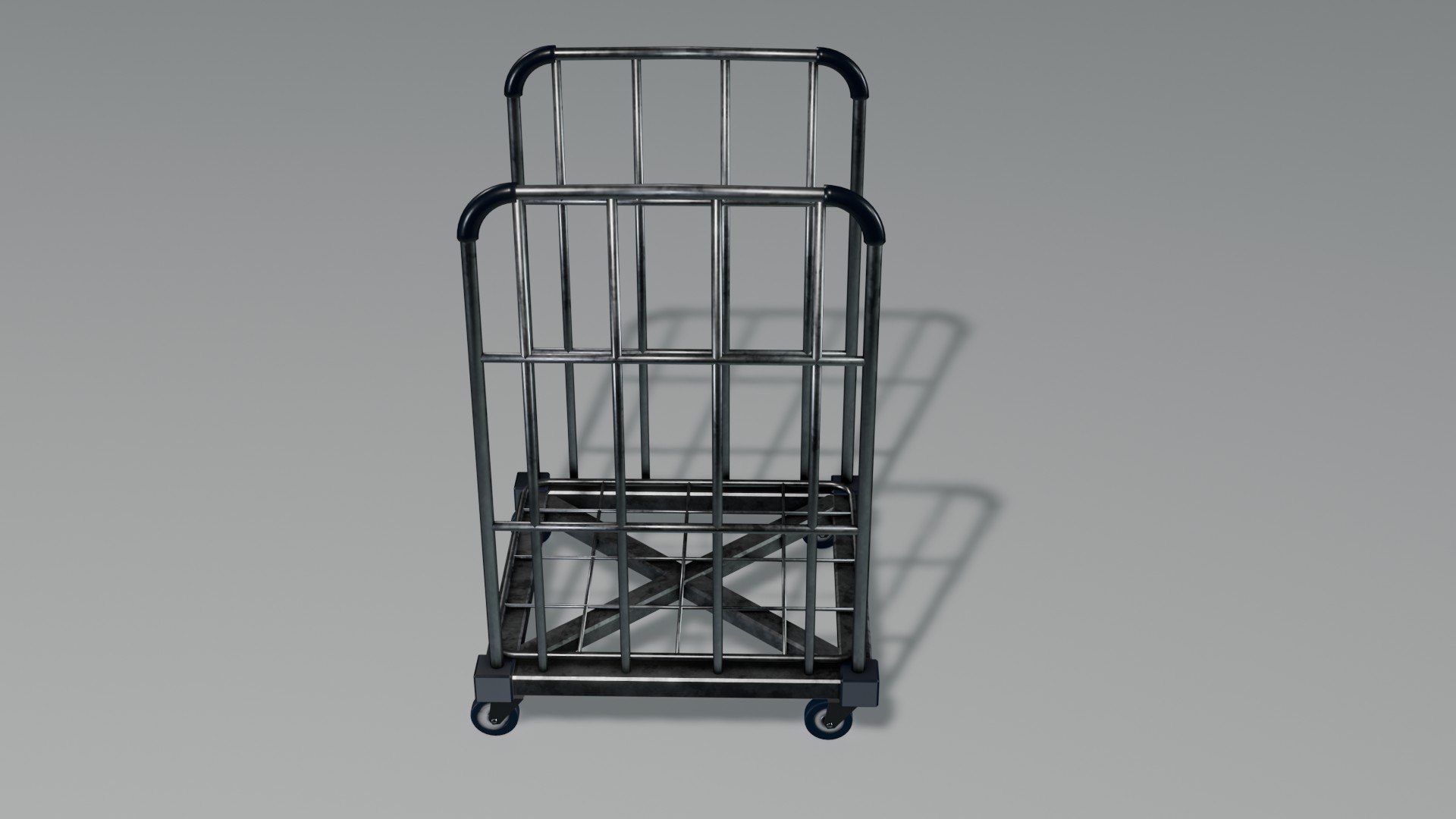 Bank Trolley 3D - TurboSquid 2176176